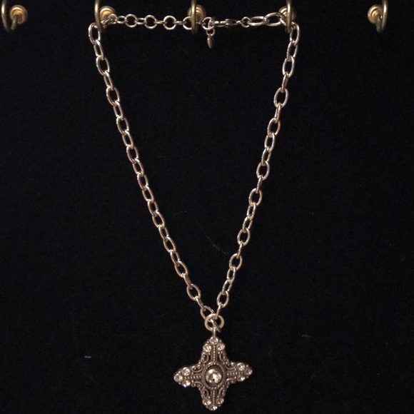 Brighton | Jewelry | Brighton Cross Necklace | Poshmark